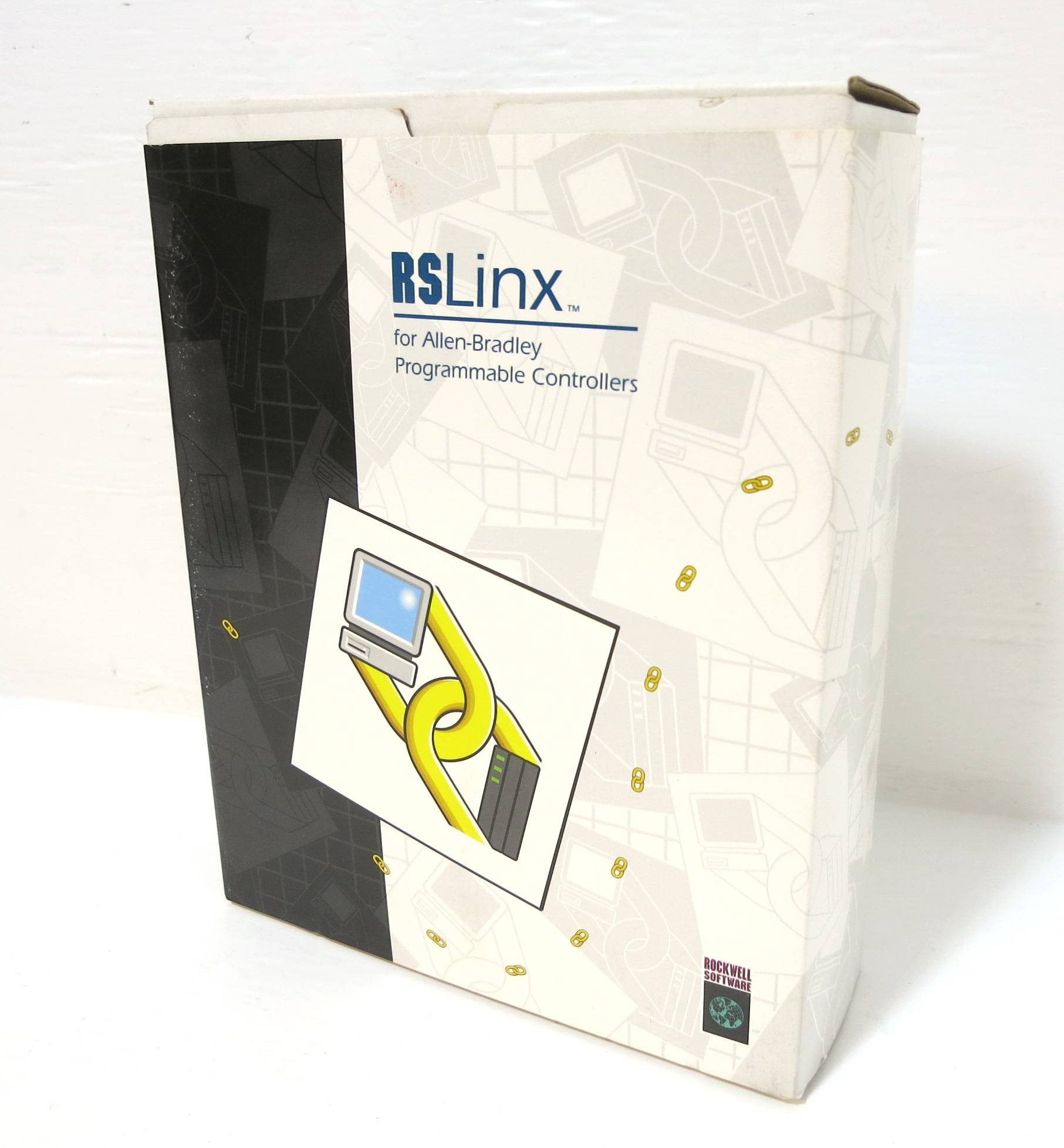 Allen Bradley 9355WAB100END RSLinx Lite PLC Software Rev 2.10.18 9355 ...