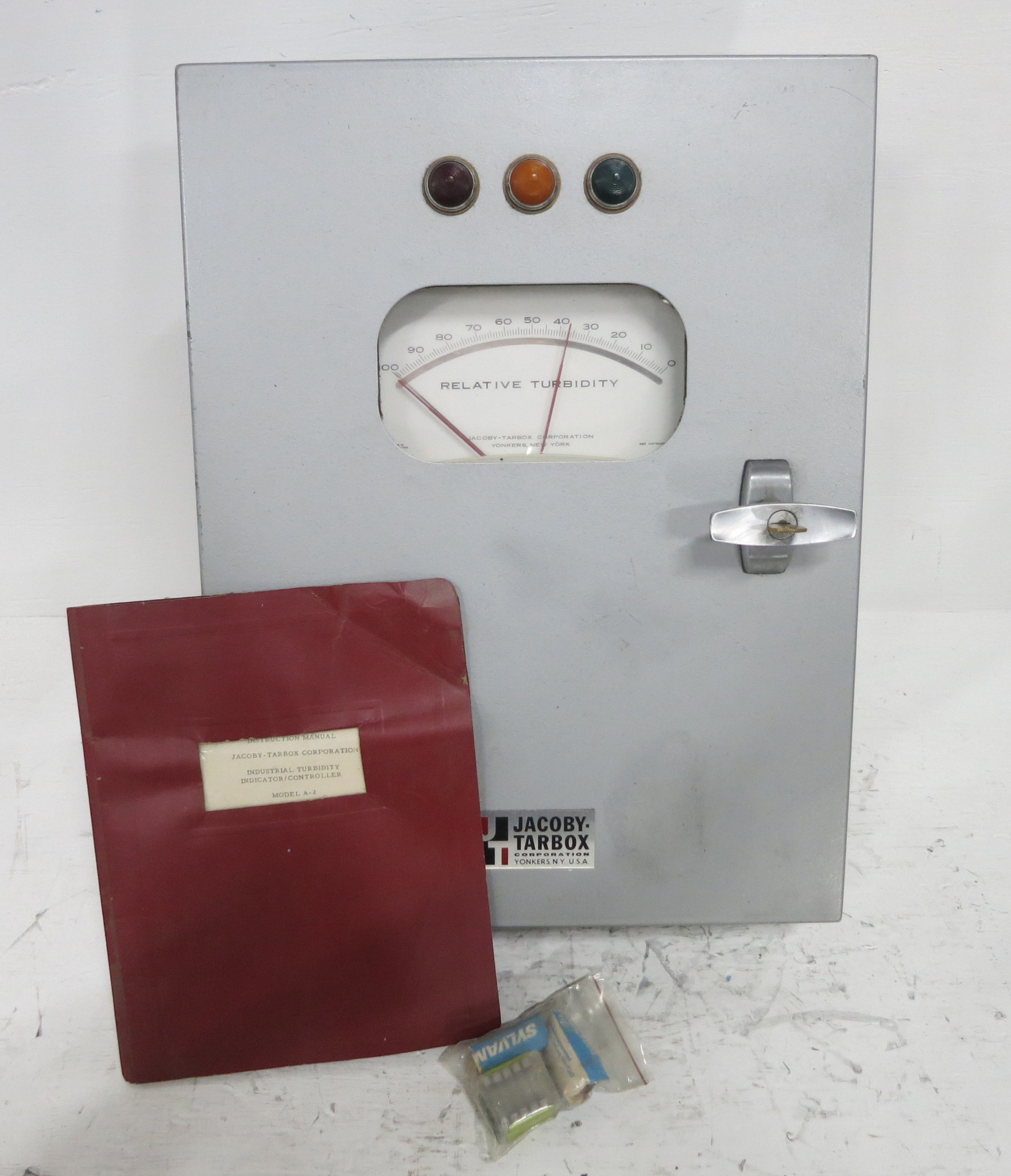 NEW Jacoby Tarbox Model A-2 Turbidimeter Turbidity Indicator 100-0 115V ...