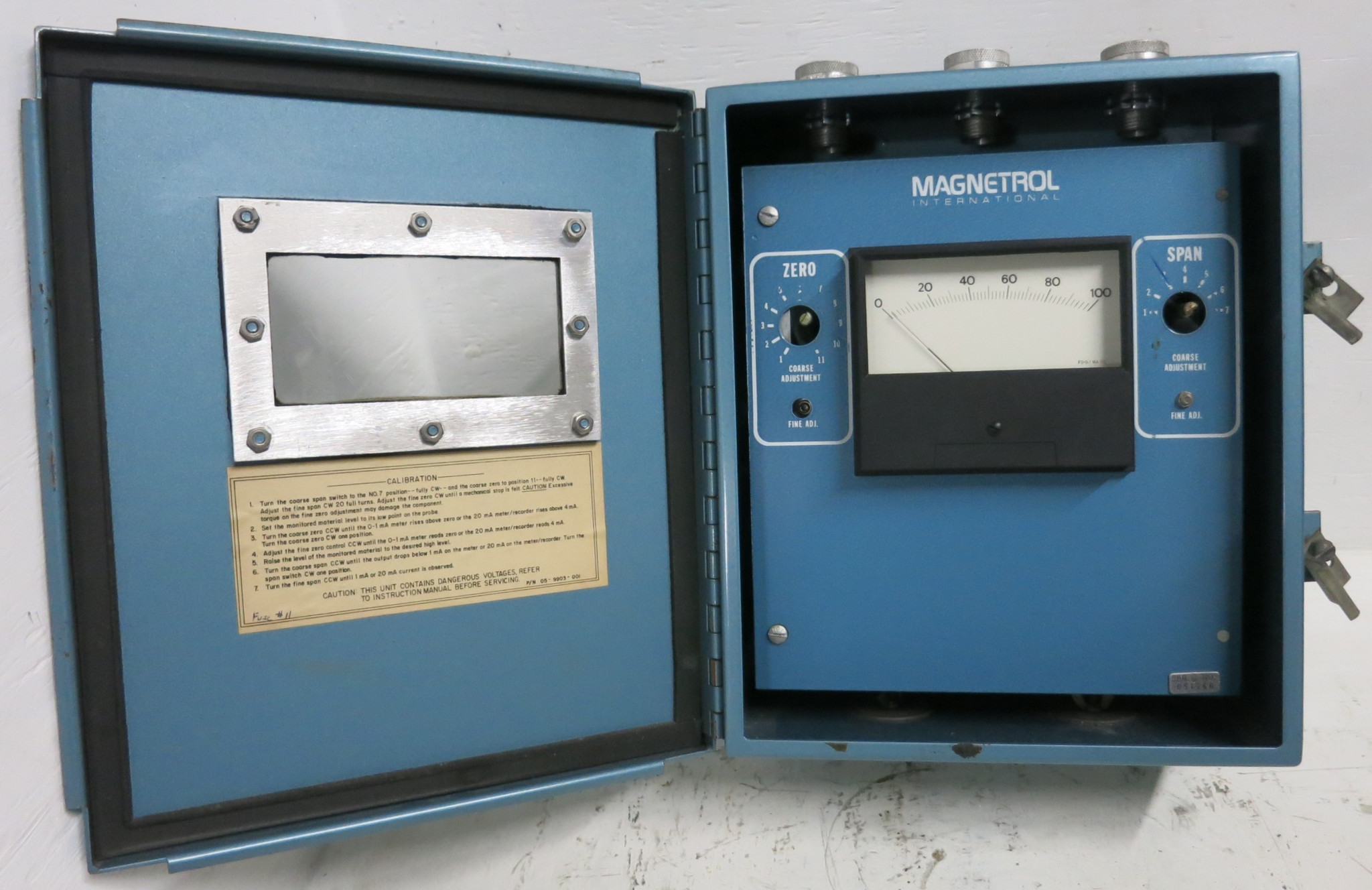 Magnetrol Electronic Level Control 082-1212-001 120 VAC 4-20mA Output ...