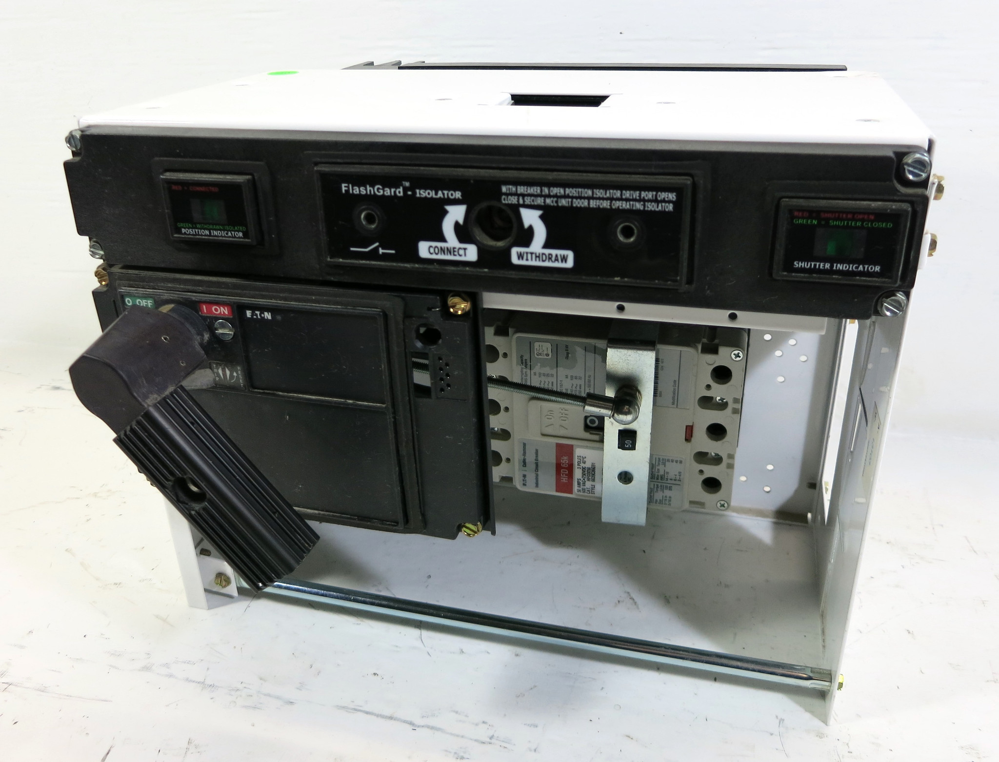 Eaton Freedom FlashGard 50A Breaker Feeder MCC Bucket 12" Flash Guard ...