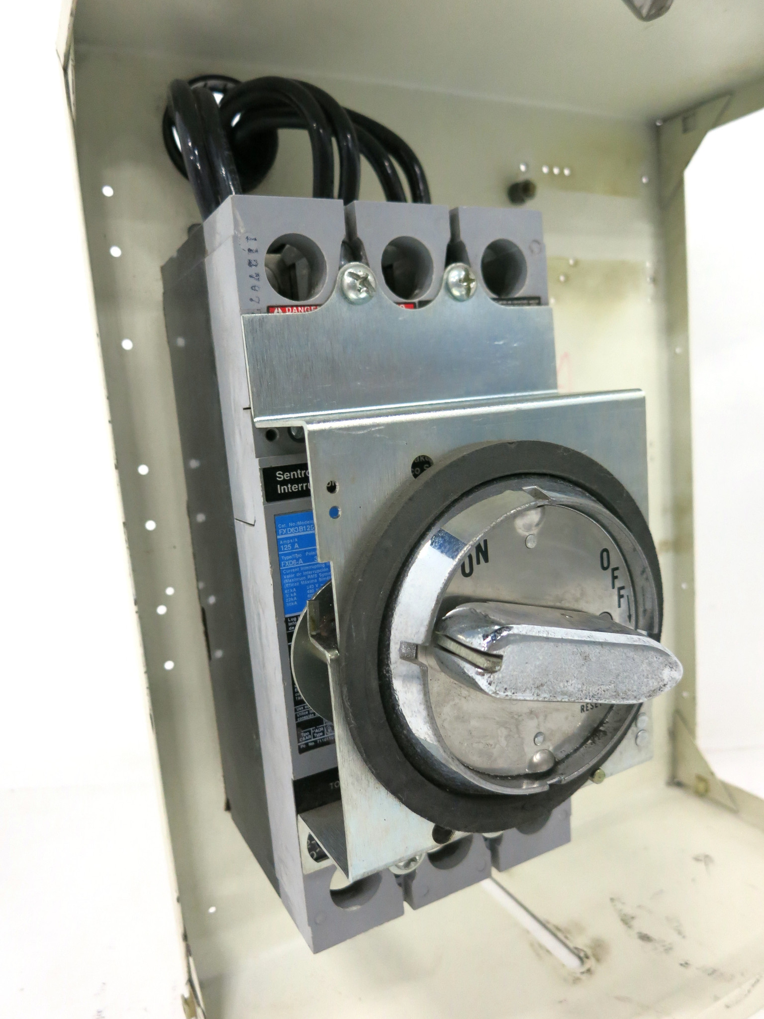 FPE 5320 125A Breaker 18" Feeder MCC Bucket 125 Amp Motor Control Unit ...