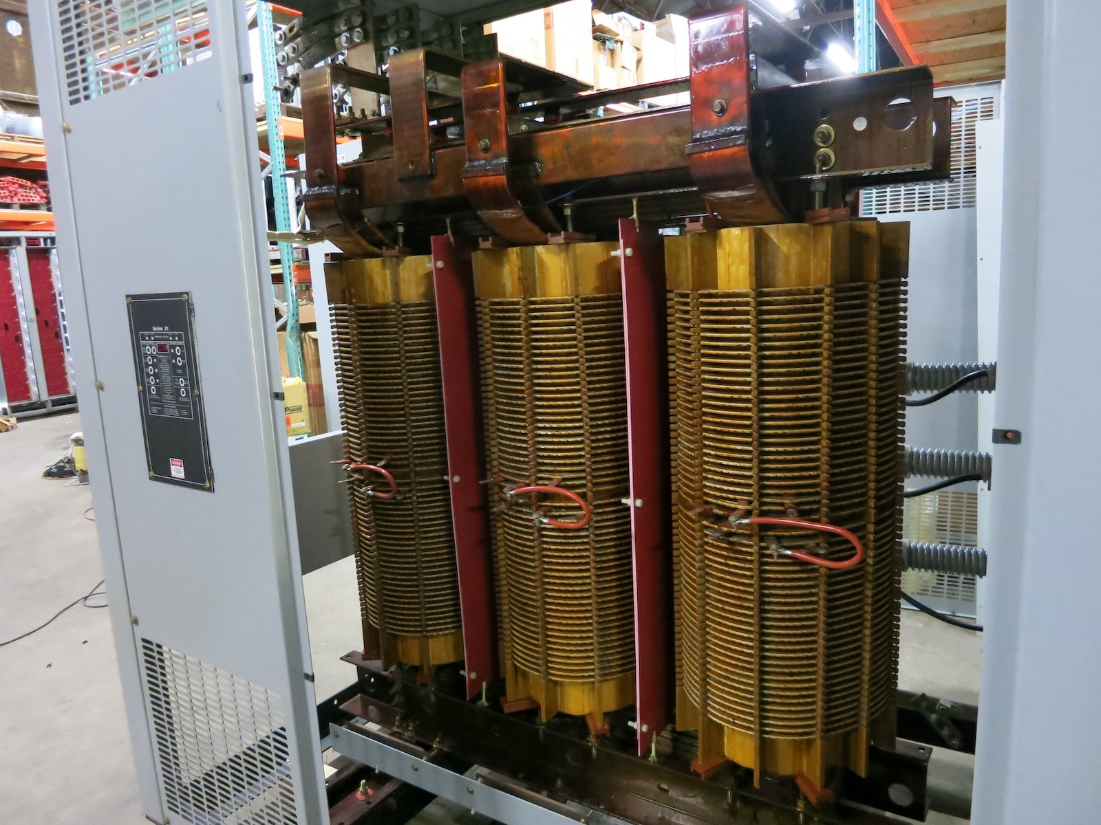 Siemens 1000/1333 kVA 12470 Delta to 208Y/120 Volts Dry Type ...