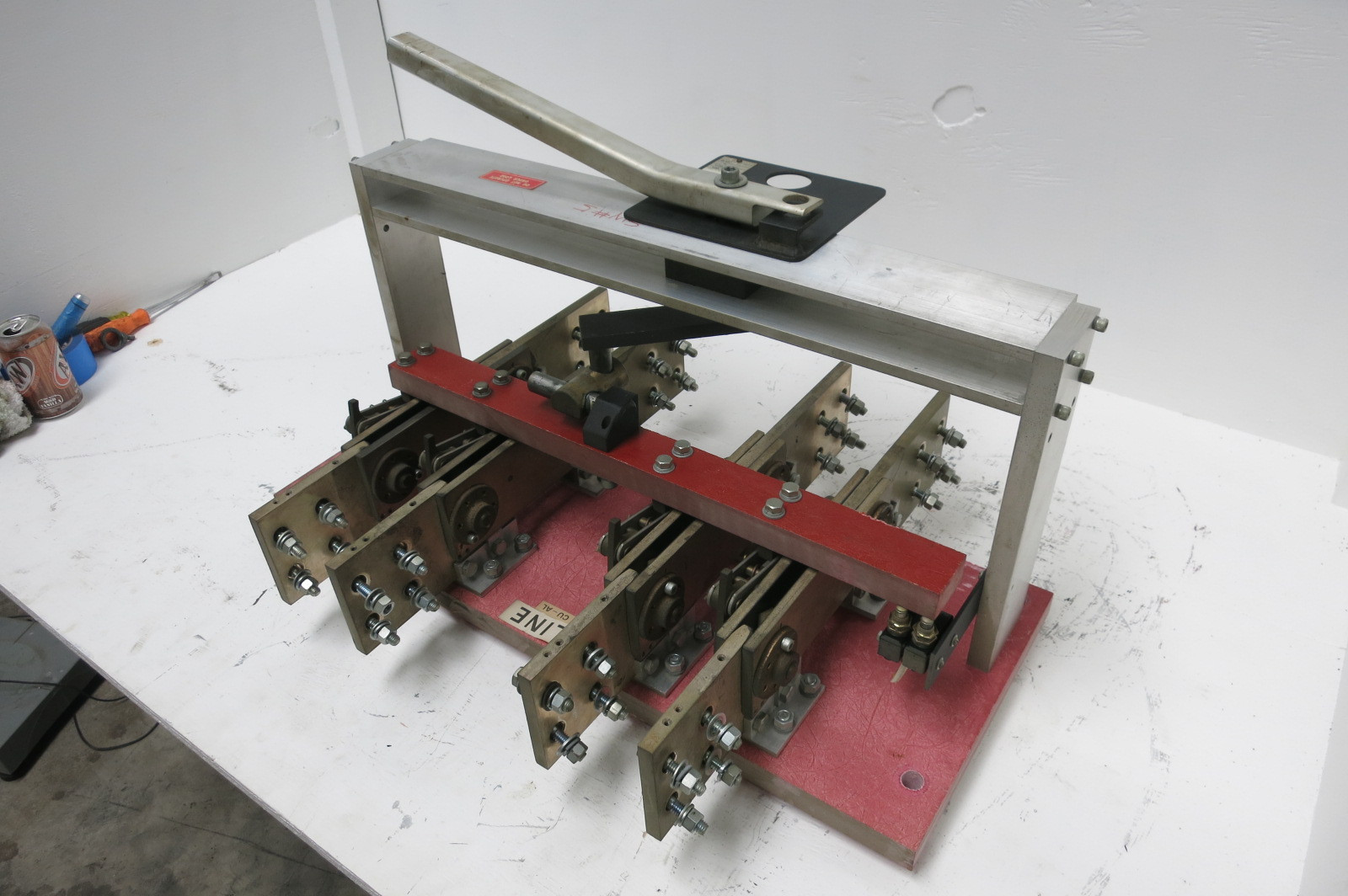 Pringle 3000A 500VDC Bolted Pressure Contact Switch S-2154 3000 Amp 500 ...