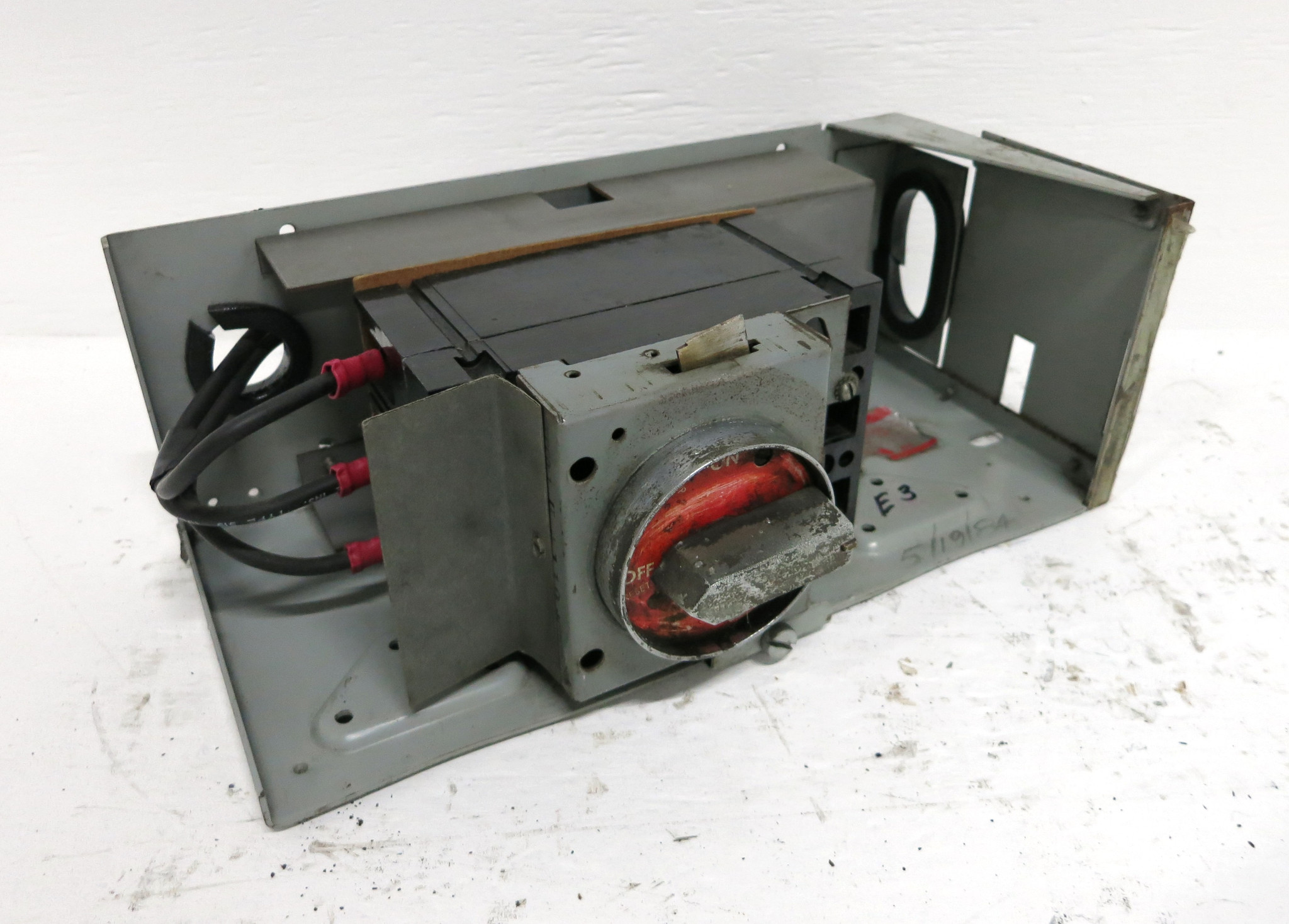 GE 7700 40A Breaker Feeder 6" MCC Bucket 40 Amp General Electric ...