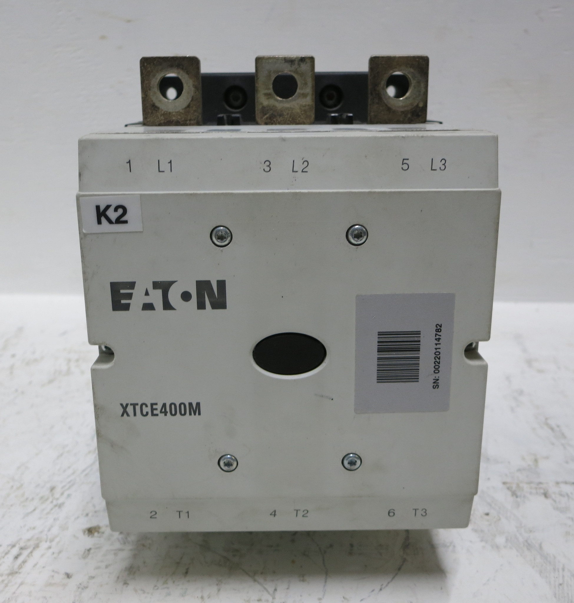 Eaton XTCE400M 400A Motor Contactor 24-48VDC Coil 300 HP @ 460V 3P XTC ...
