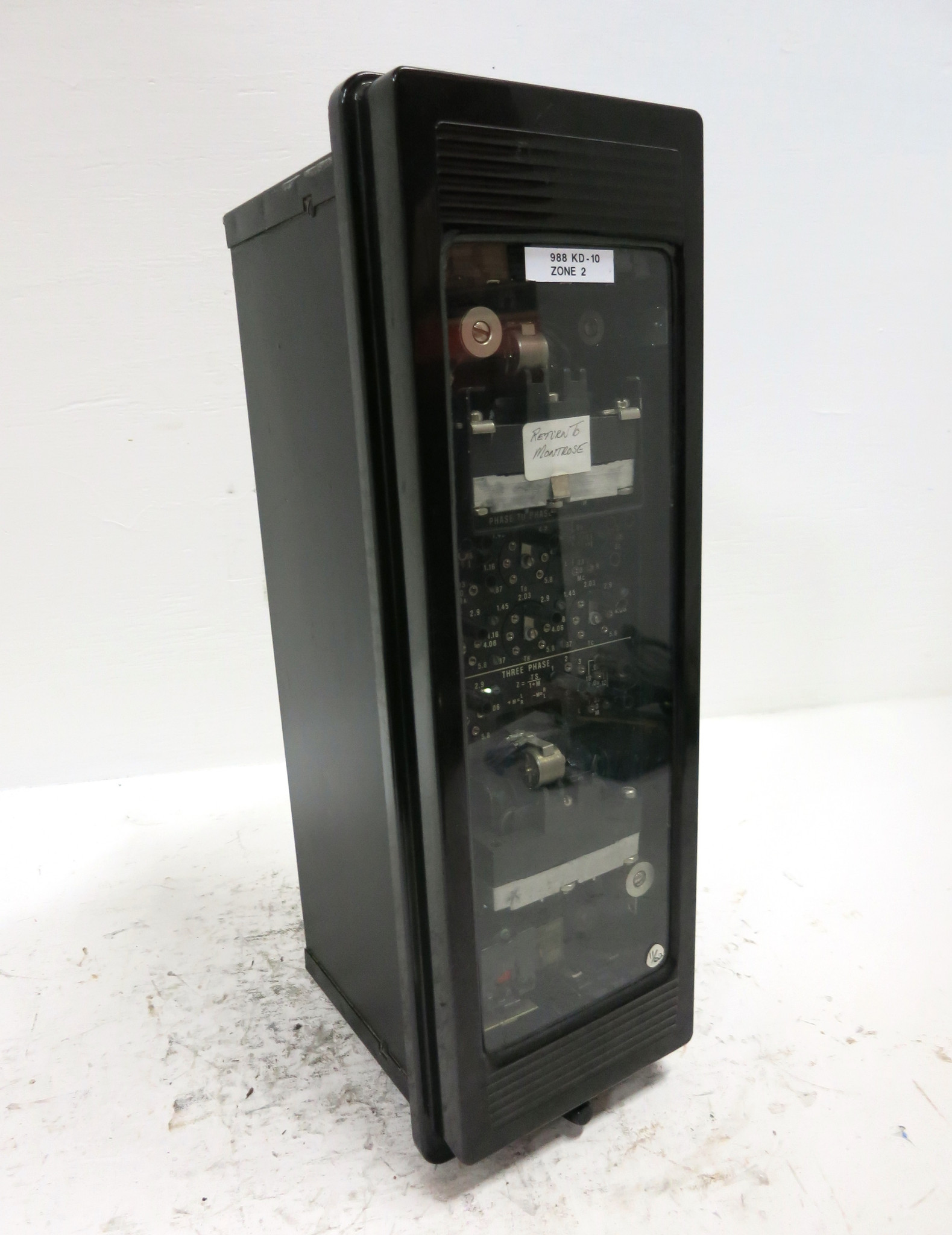 Westinghouse 292B335A29 Type KD-4 Compensator Distance Relay 120V 5A ...