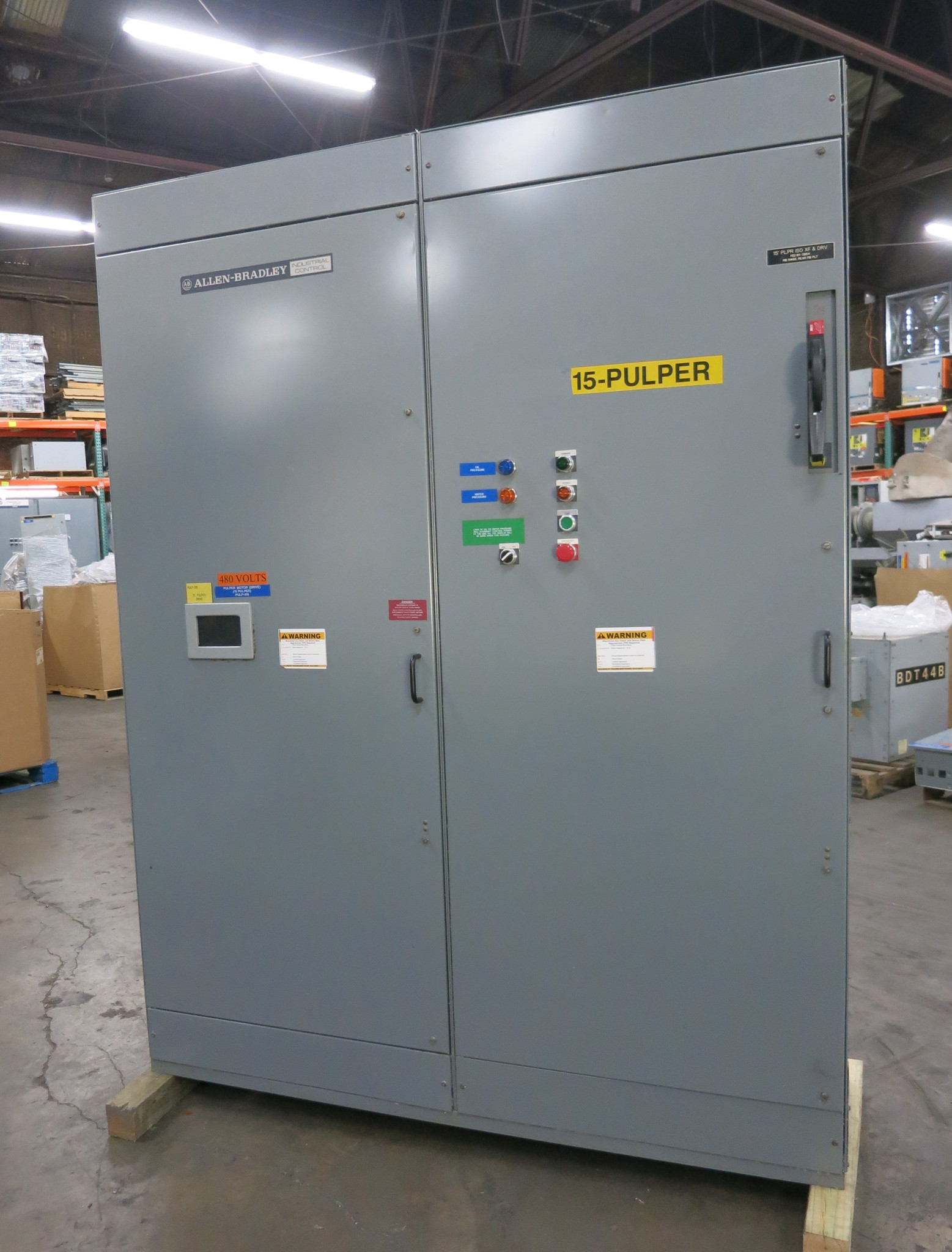 Allen Bradley 150-B500NBDC 400 HP SMC Dialog Plus Soft Starter 600A ...