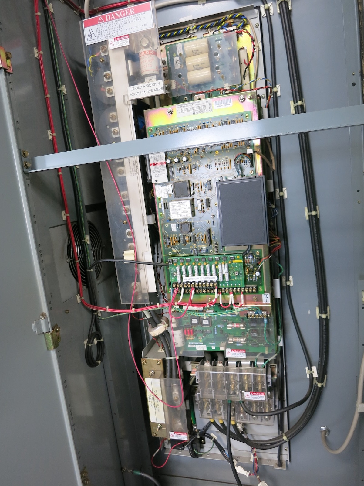 Allen Bradley 1336S-B060-AX-EN4-L6 75 HP AC VS Drive 1336 Plus ...