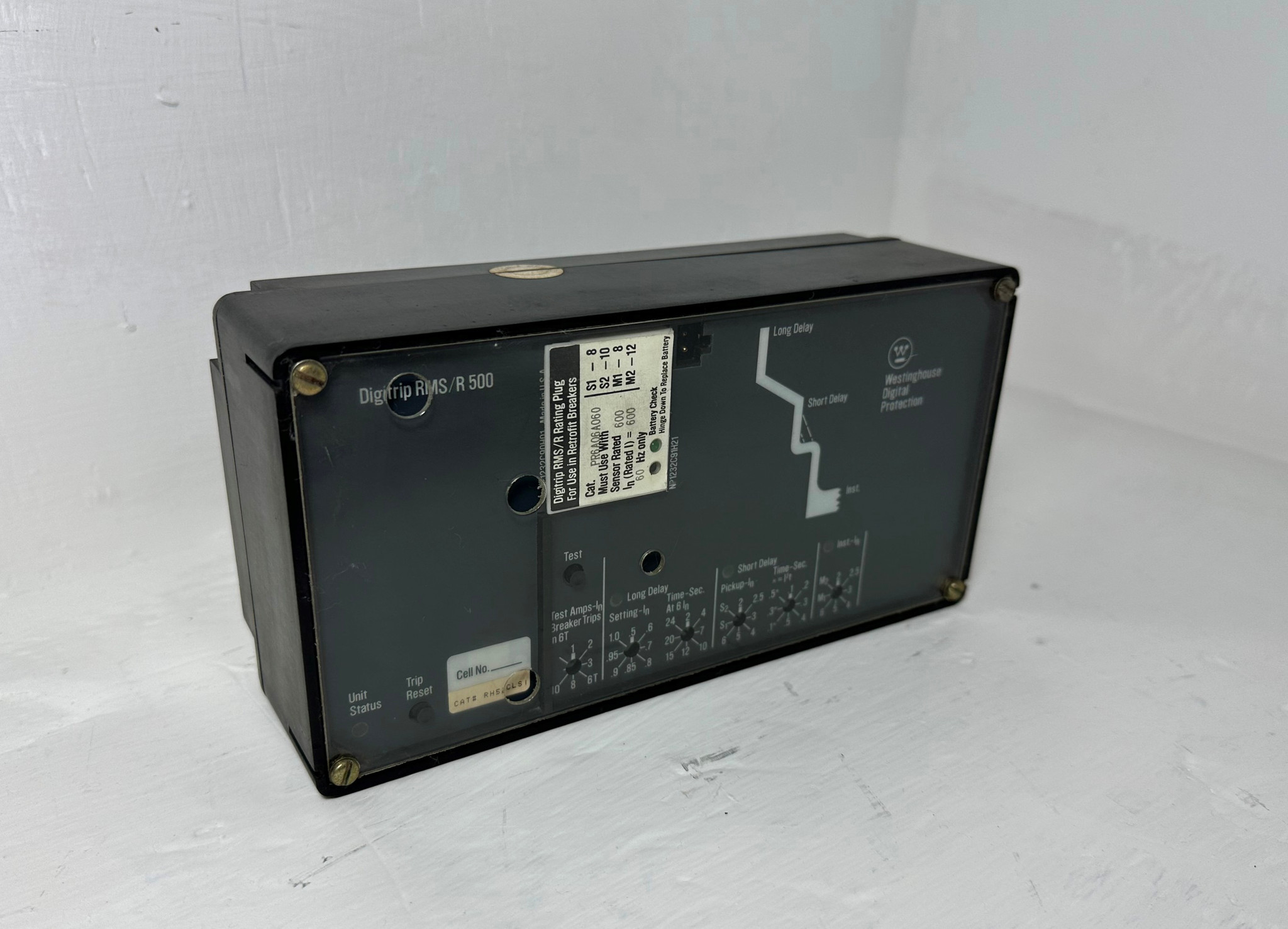 CH Westinghouse RH52CLSI 600A Trip Unit Digitrip RMS/R 500 PR6A06A060 ...