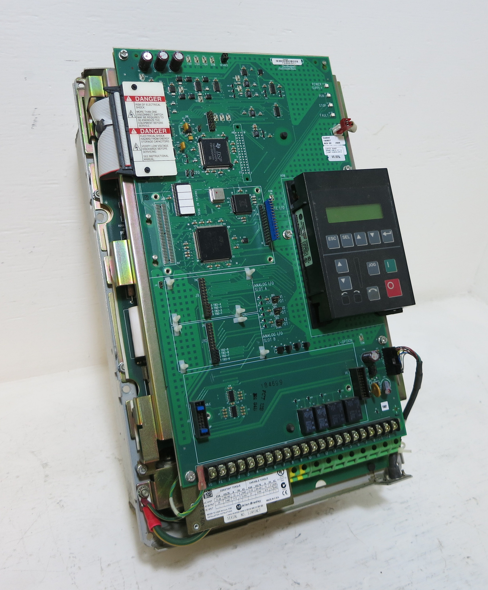 Allen Bradley 1336F-B020-AN-EN-L6-MX3 20HP AC VS Drive 480V 20 HP 1336 ...