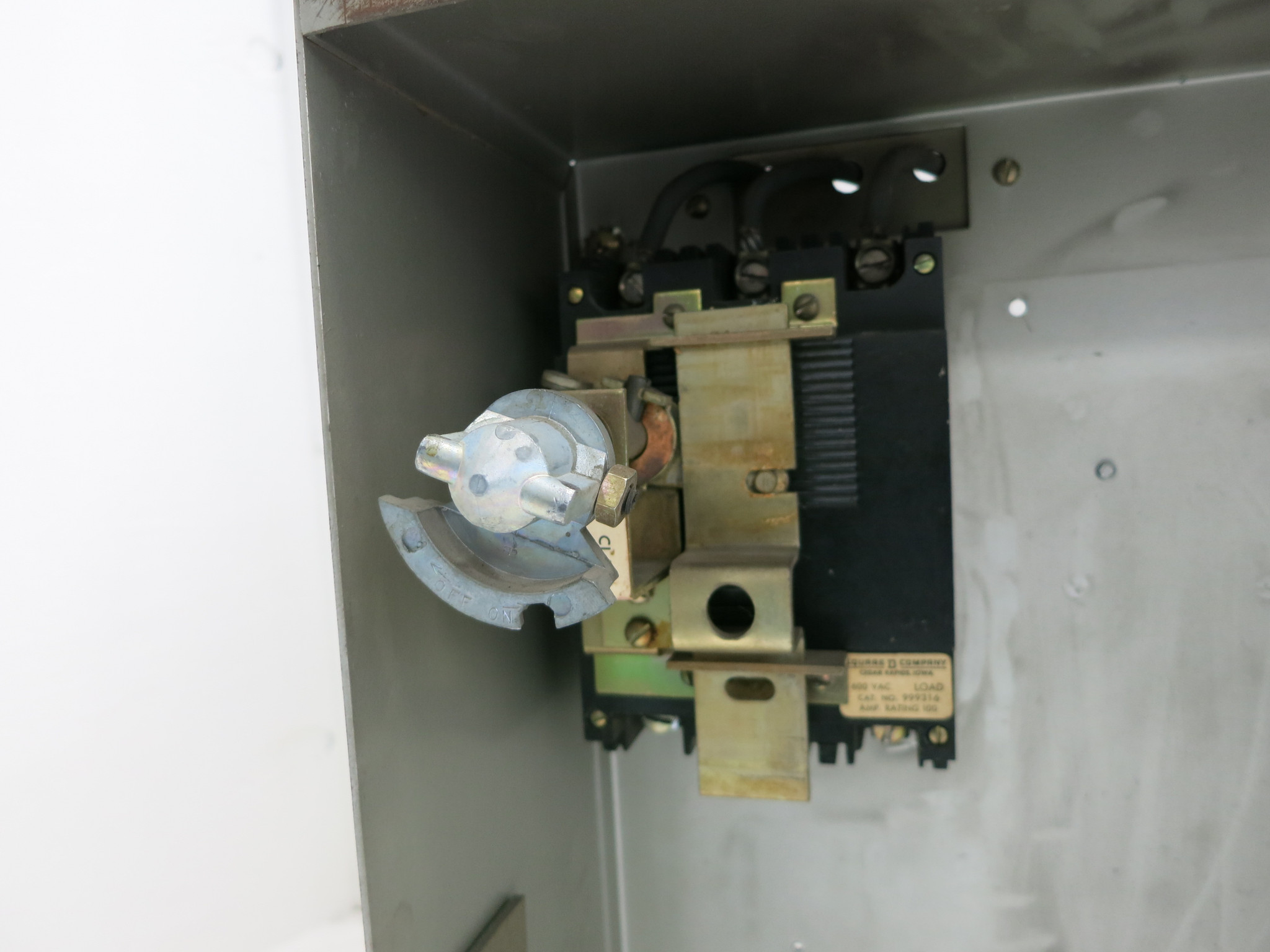 Square D Model 3 100A Breaker Feeder 21" MCC Bucket 100 Amp Class 8999 ...