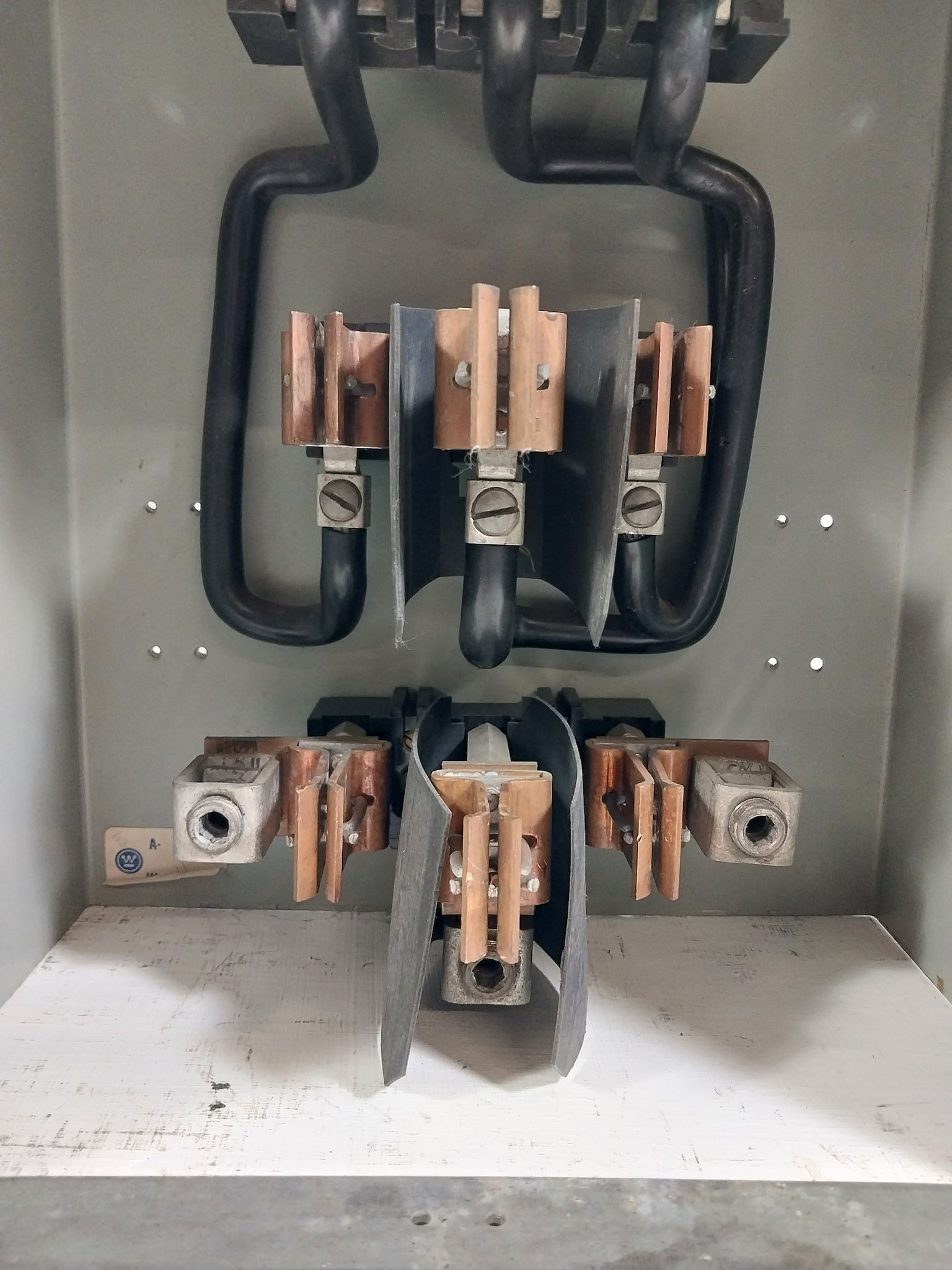 Westinghouse Type W 200 Amp Fusible Type 24" Feeder MCC MCCB Bucket ...
