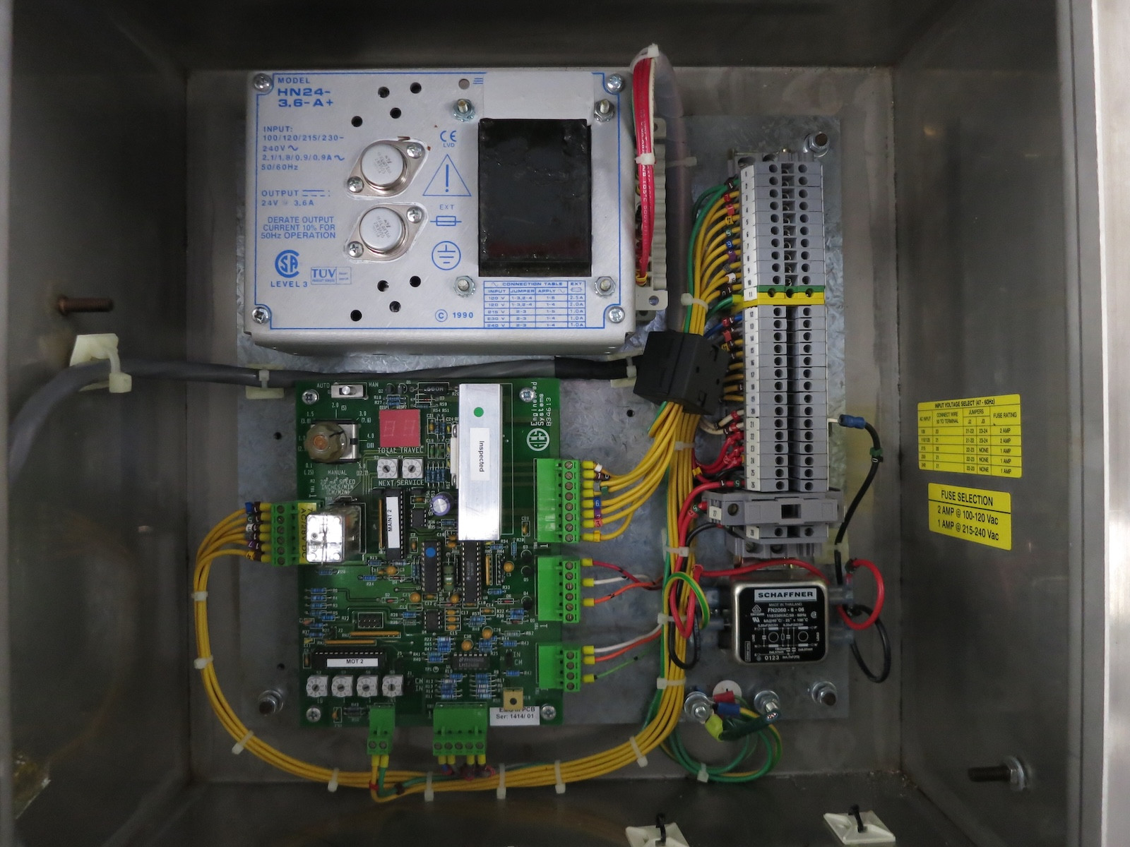Kadant AES EMO III Oscillator Control Panel B34613 Shower Drive EMO3 ...