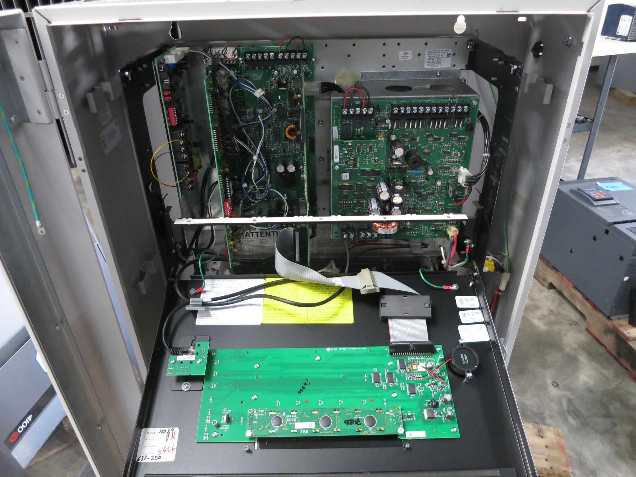 Simplex 4100-ES Fire Alarm Controller Panel 4100-9111 Master 4100-2300 ...