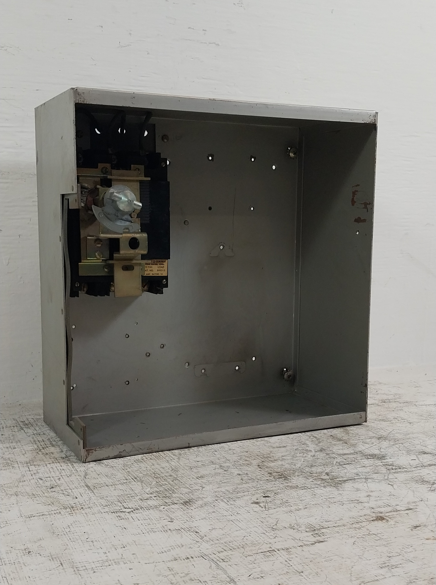 Square D Model 3 15A Breaker Feeder 15" MCC Bucket 15 Amp 999315 No ...