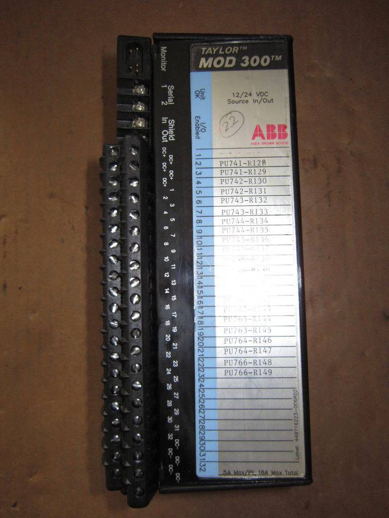 Taylor ABB MOD 300 6241BP10421A In Out 6241BP10421 A (EBI4741-8 ...
