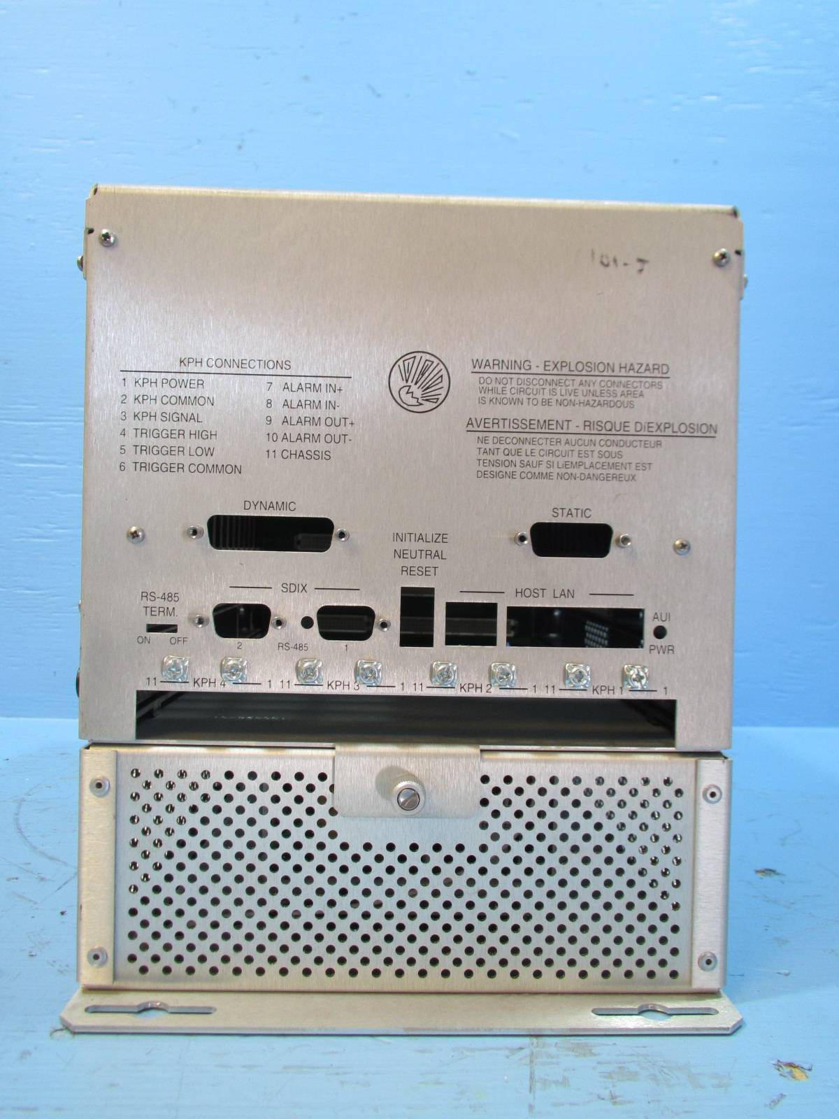 Bently Nevada 2155/00 TDXnet PLC Transient Data Interface Rack Chassis ...