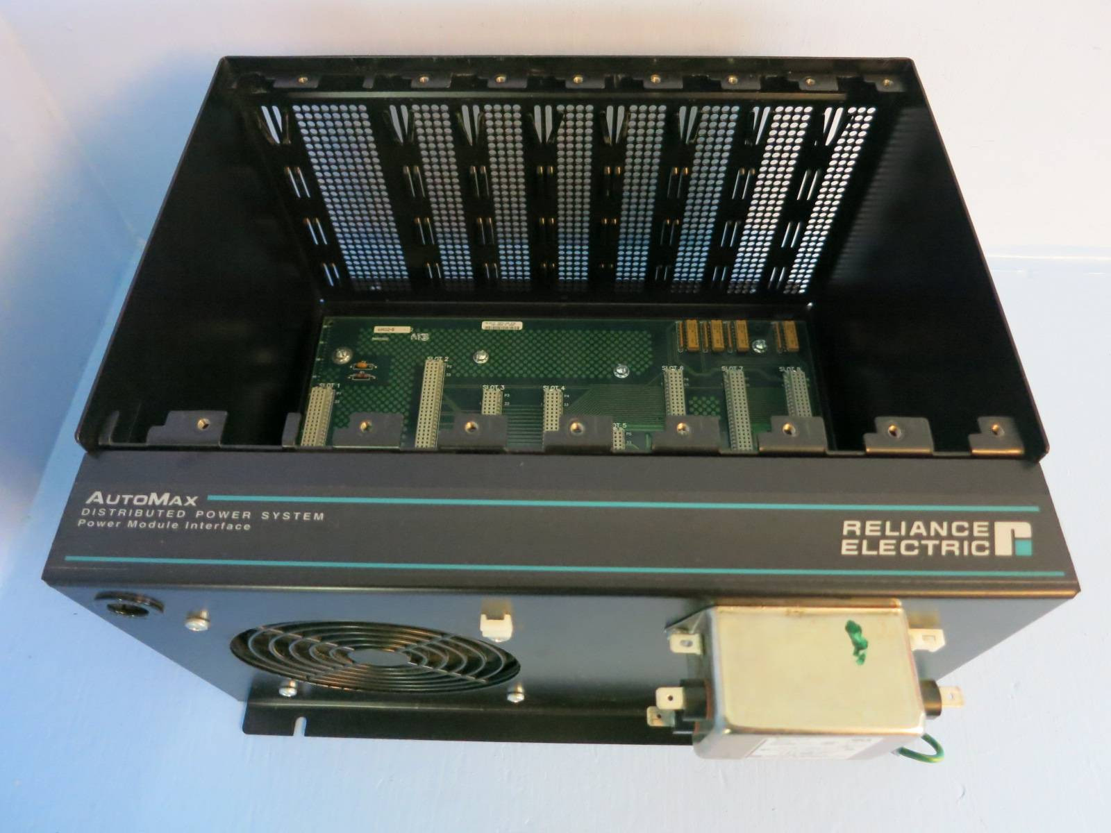 Reliance Electric 805401-5R AC Power Module Interface Rack AutoMax PLC ...