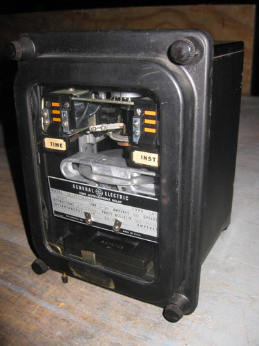 GE 12IAC66A52A Time Overcurrent Relay Type IAC 1.5-4.5 Amp General ...