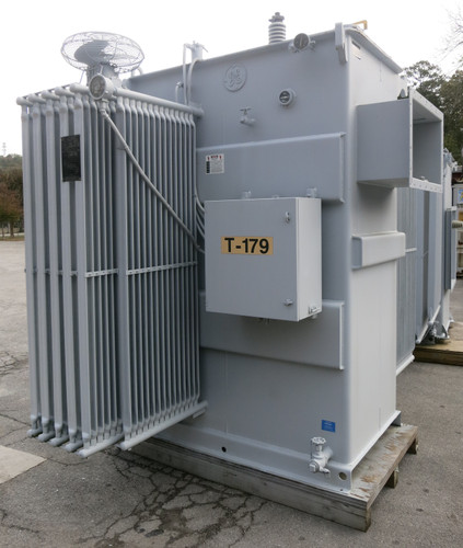 GE 1500/1725 kVA 12470 Delta - 2400 Pad Mount Transformer 2400V General ...