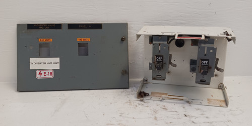 Cutler Hammer F10 Unitrol 30A Dual Feeder Breaker Type 12" MCC Bucket ...