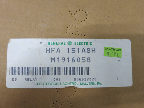 General Electric 12SAM11A21A Calibration in Seconds Relay GE Type SAM ...