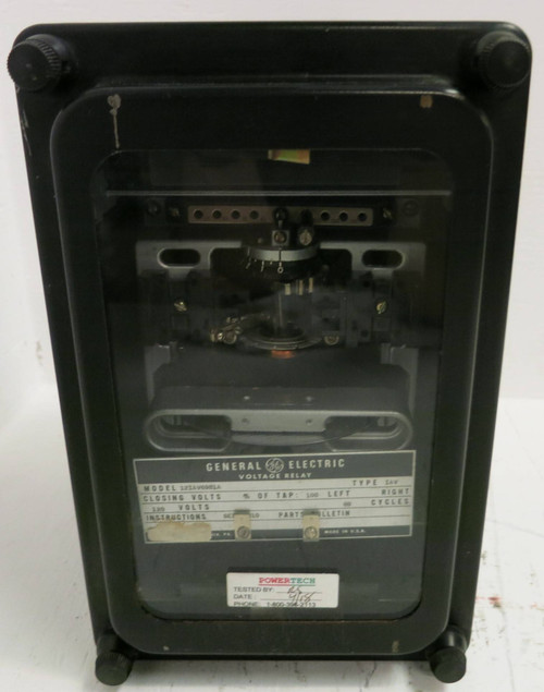 General Electric 12SAM11A21A Calibration in Seconds Relay GE Type SAM ...