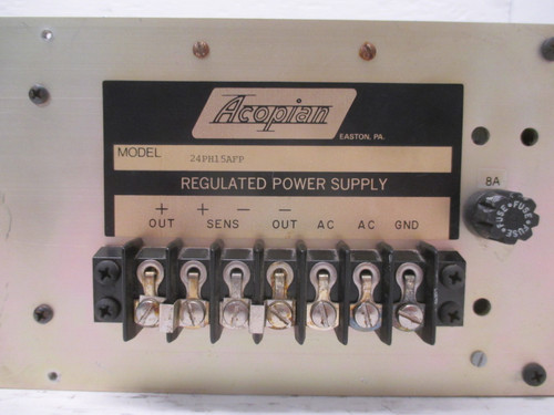 Acopian R24W9 Regulated Power Supply (TK2225-1) - River City Industrial