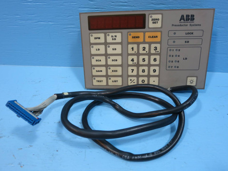 ABB Pressductor Systems 2668 184-213/2 Digital Readout PLC 5372-396-9 ...