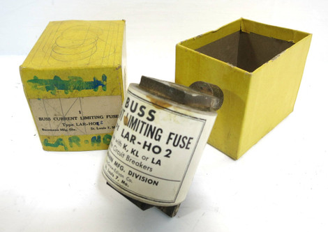 NEW Bussmann LAR-H02 Buss Current Limiting Fuse K KL LA Breakers LAR ...