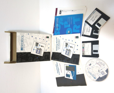 Allen Bradley 9357CNETL3 RSNetWorx ControlNet PLC Software Rev 1.80.38 ...