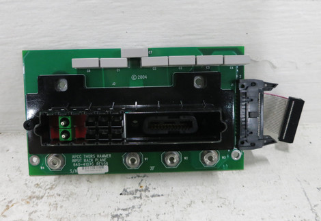 APC 640-4107G APCC Input Back Plane Thors Hammer Board In Rev 08 640 ...