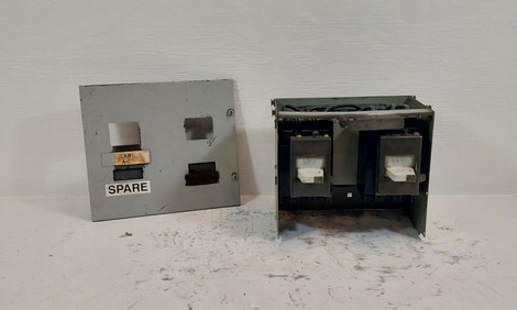 Westinghouse Type W 15 Amp 12" Dual Breaker Feeder MCC Bucket 15A ...