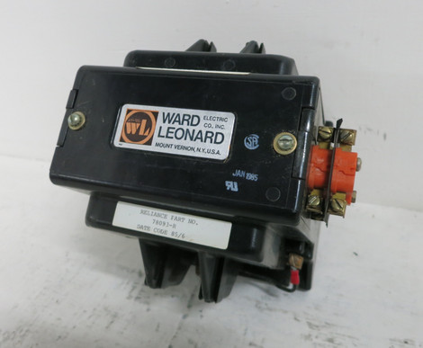 Ward Leonard RDP4-10100 180A Definite Purpose Contactor 600VDC 120V ...