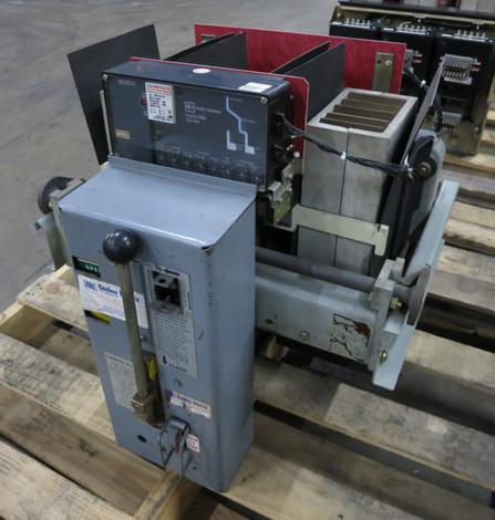 Siemens Allis LA-1600B 1600A Air Breaker LSIG RMS Trip Unit Digitrip ...