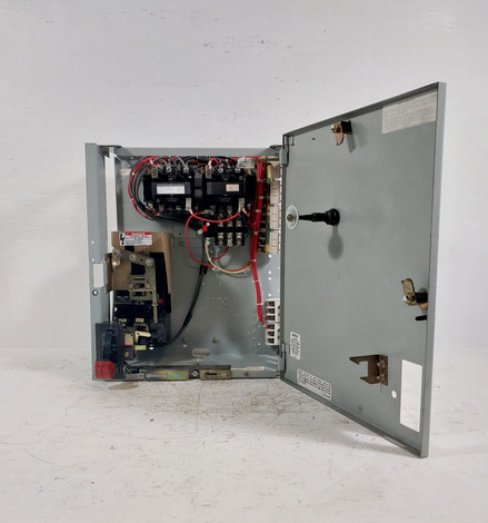 GE 8000 Size 1 Reversing Starter 3 Amp Breaker 18" MCC Bucket 3A ...