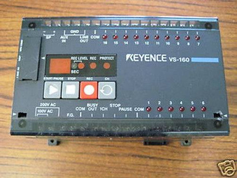 Keyence VS-160 Voice Alarm Recorder VS160 (EBI2640-1) - River City ...