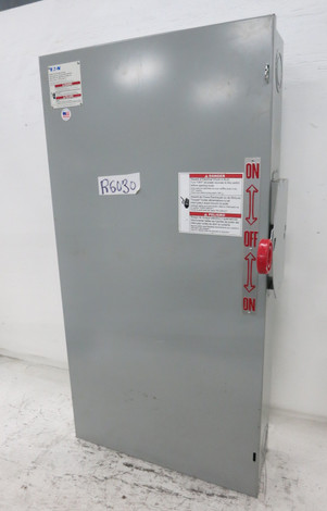NEW Eaton DT324UGKN 200A 240V Non-Fusible Double Throw Manual Transfer ...