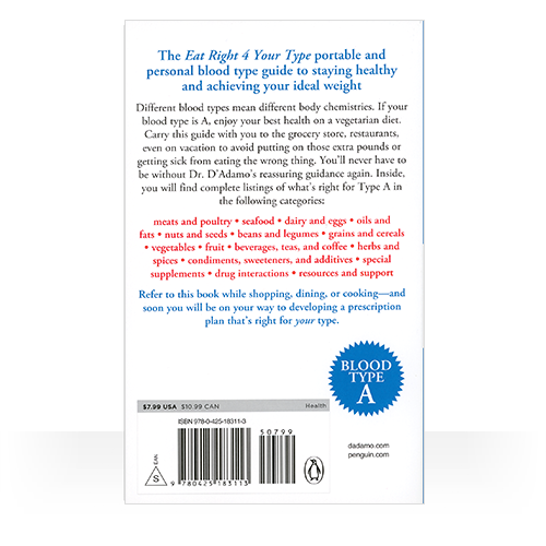 Pocket Book Type A is the ultimate food, dining and dietary supplement ...