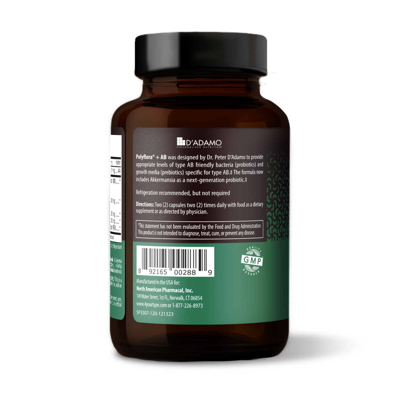 Polyflora + Probiotics with Akkermansia (Blood Type AB)