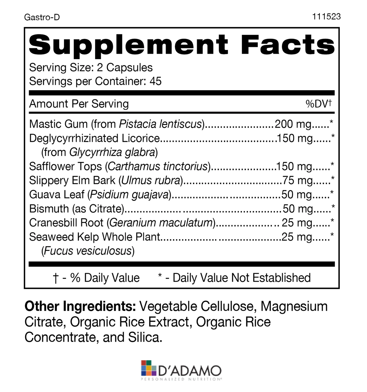 Gastro-D Complex For Upset Stomach | Eat Right 4 Your Type