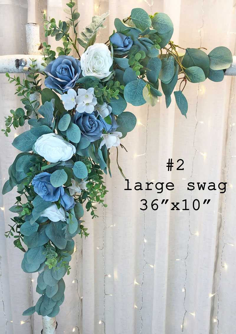 Flower swags for wedding 60 photos - Astyledwedding.com