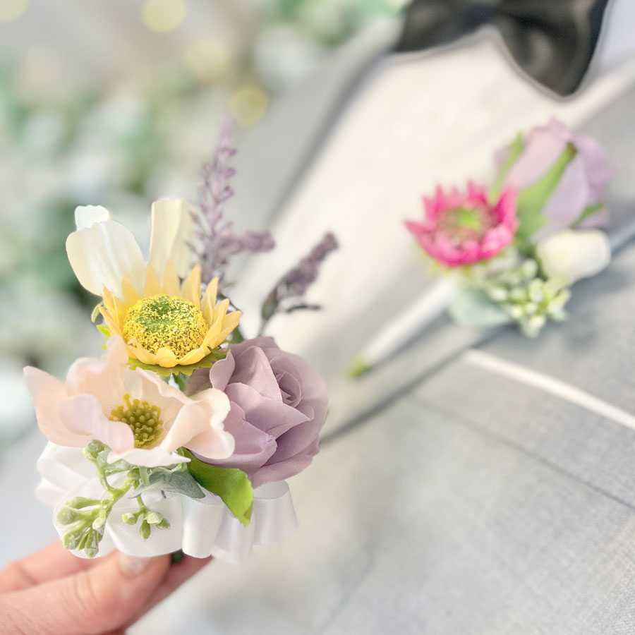 Wildflower Wedding Boutonnieres Wedding Themes Tulle & Chantilly