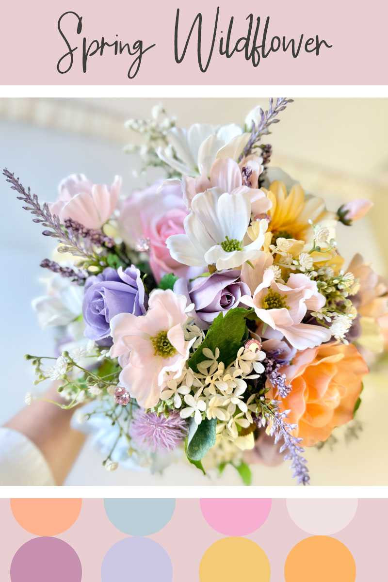 SPRING Wildflower Wedding Bouquet | Wedding Flowers