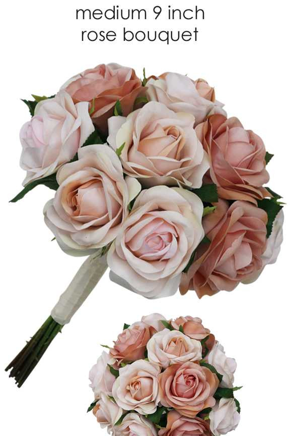 Champagne Wedding Bouquets | Elegant Bridal Flowers