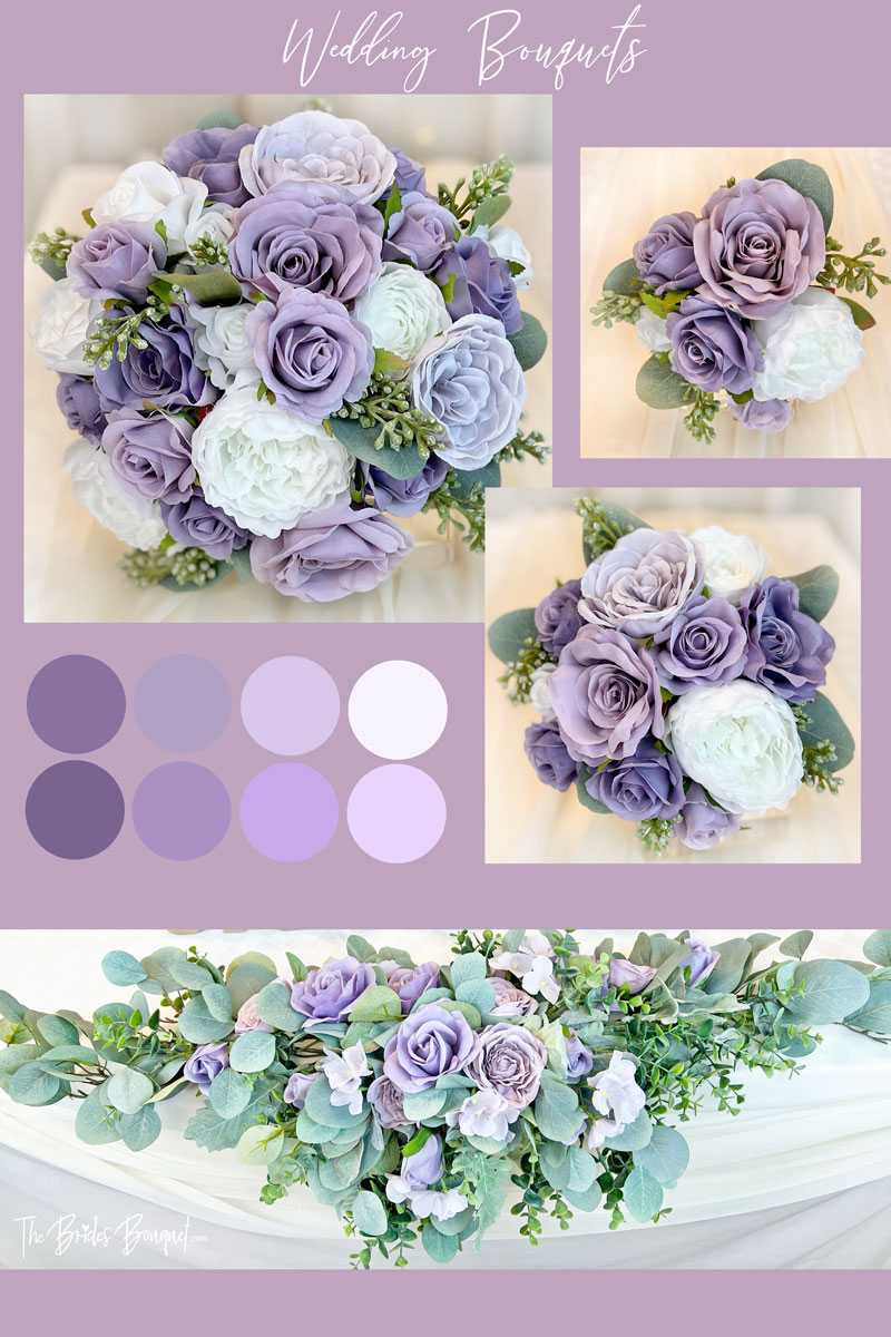 Silk Bridal and Silk Wedding Flower Packages