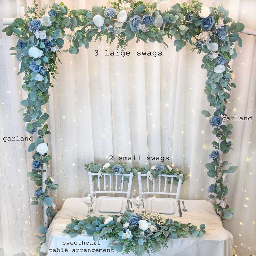 DUSTY BLUE Collection | Wedding Flower Package