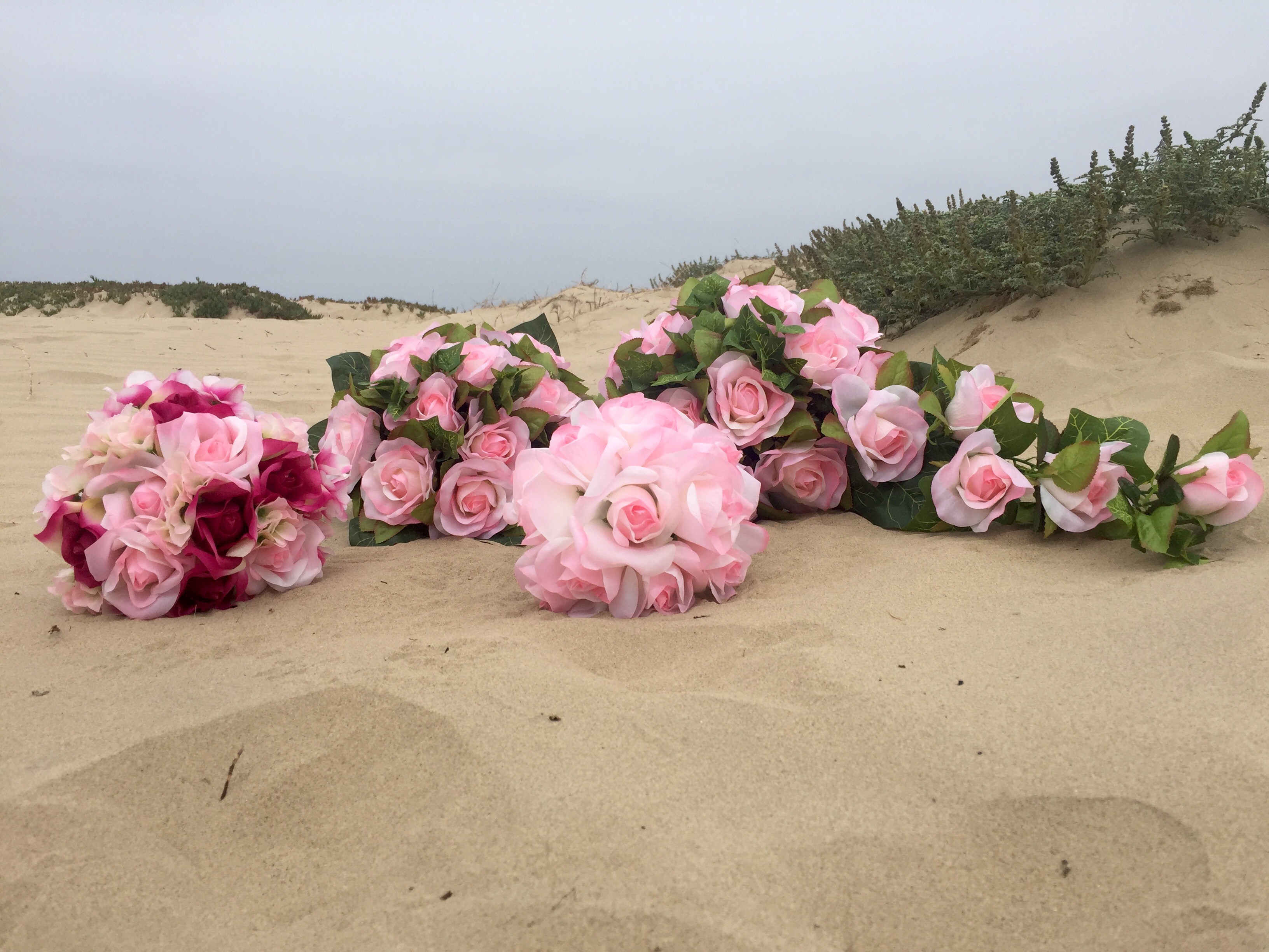 Summer Beach Wedding Flower Ideas - TheBridesBouquet.com