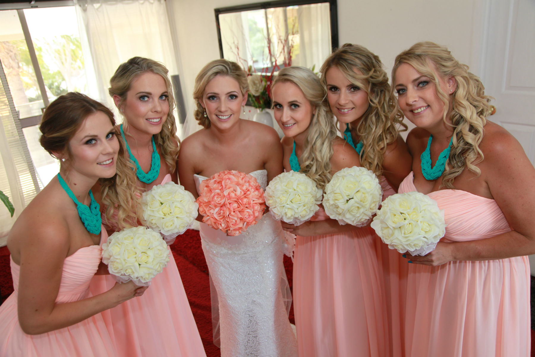 Beautiful Bridal Party - TheBridesBouquet.com