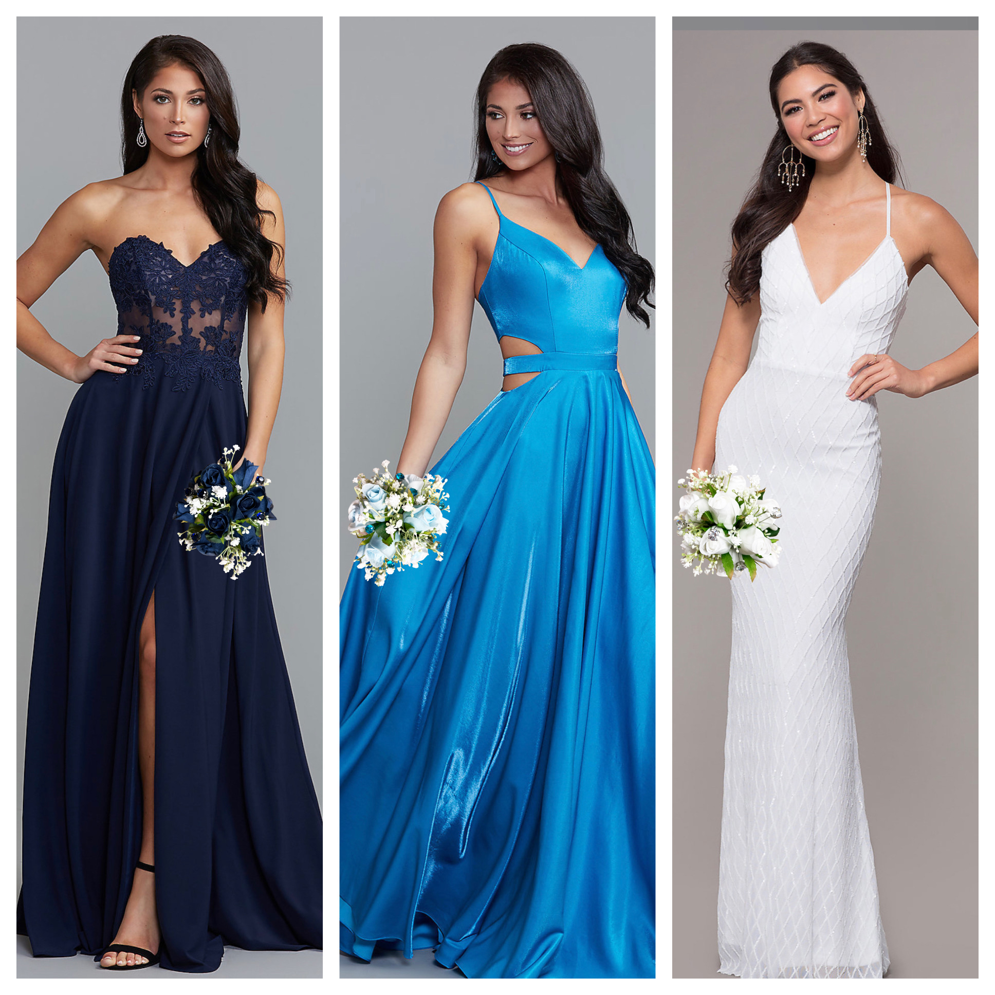 Choose a Perfect White Prom Bouquet - TheBridesBouquet.com